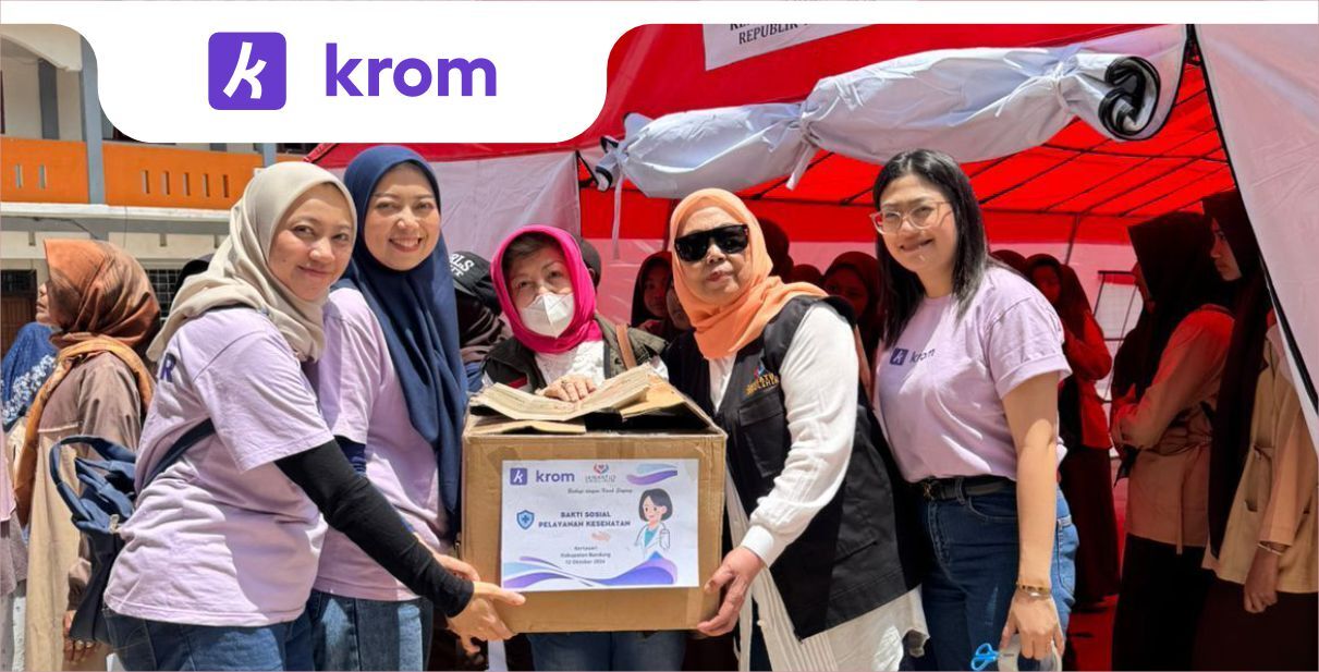 CSR: Pelayanan Kesehatan Krom Bank - krom